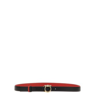 Ferragamo Femme, Accessoires, Multicolore, Taille: 100 CM Reversible Belt
