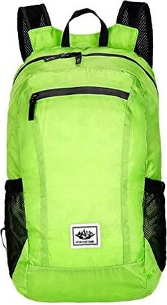 Generic Sac &agrave; dos &agrave; crochet sac &agrave; dos dext&eacute;rieur grande capacit&eacute; l&eacute;ger imprim&eacute; voyage sport sac &agrave; dos maternelle, Vert, taille unique