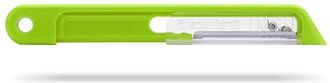 Dreamfarm Sharple Éplucheur vertical auto-affûtant pour légumes et aliments, saiguise à chaque utilisation et ne ternit jamais - Vert
