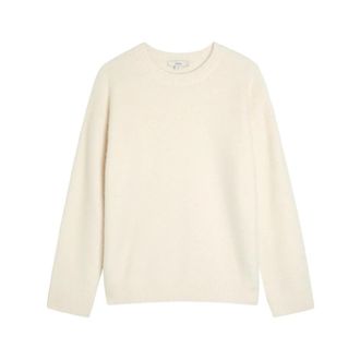 Vince Rundhals-Pullover - - Knitwear - Damen - Wei&szlig; - XS