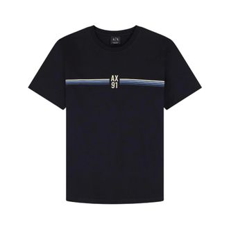A|X Armani Exchange Herren, Oberteile, Blau, MGr&ouml;&szlig;e