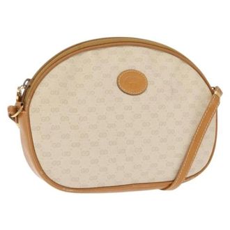 Gucci Sac bandouli&egrave;re vintage Pre-owned - Femme - Pre-owned - Beige - Taille: ONE Size