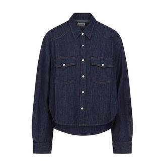 Khaite Grenon Shirt - - Blouses & Shirts - Damen - Blau - M
