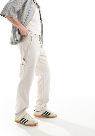 Only & Sons Edge - Jean droit - Écru-Blanc