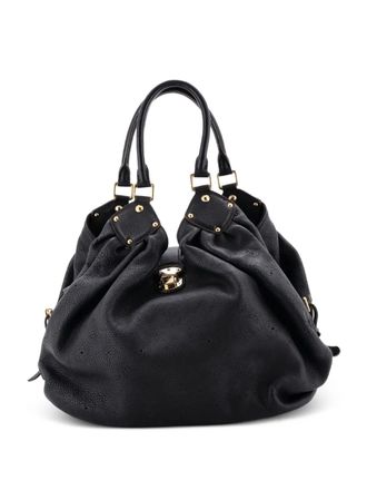 Louis Vuitton L Mahina Leather hobo bag - Noir