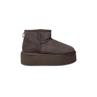 Emu Schokolade Winter Flatform Stiefel - - Shoes - Damen - Braun - 37 EU