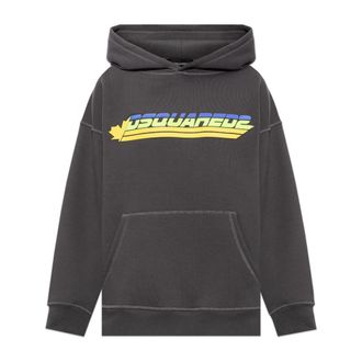 Dsquared2 Kapuzenpullover - - Sweatshirts & Hoodies - Herren - Grau - 2XL