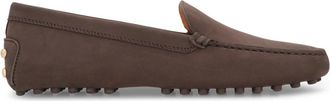 Tod's Femme, Chaussures, Brun, Taille: 39 EU Mocassin Gomme en Nubuck