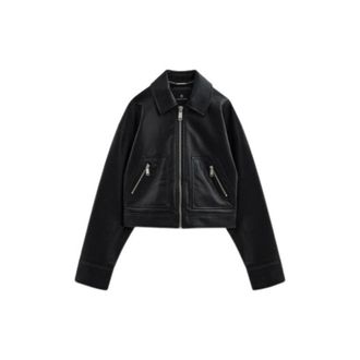 Anine Bing Leather Jackets - - Jackets - Damen - Schwarzk - M