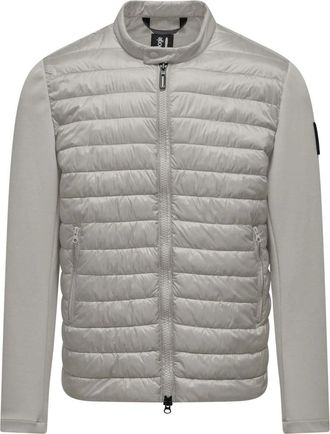 Bomboogie Homme, Vestes, Gris, Taille: 3XL Veste bi-mati&egrave;re en nylon et maille