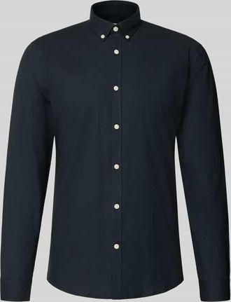 Lindbergh Regular Fit Freizeithemd aus Baumwoll-Mix Modell Oxford