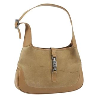 Gucci Sac bandouli&egrave;re vintage doccasion - Femme - Pre-owned - Beige - Taille: ONE Size
