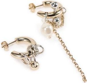 Justine Clenquet Boucles doreilles Nathan en laiton