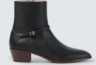 Valentino Garavani Ankle Boots Pat VLogo Signature aus Leder