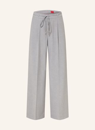 HUGO BOSS Hugo Marlenehose Haminde grau