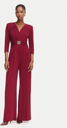 Rinascimento Rinascimento Jumpsuit CFC0131091003 Dunkelrot Regular Fit