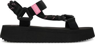 Tommy Jeans Sandalen Tommy Jeans Tjw Eva Rope Sandal EN0EN02970 Schwarz