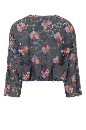 Fendi Printed Blazer - Gray