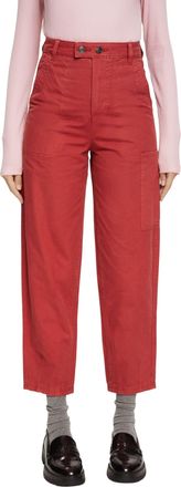 Esprit Damen 092EE1B309 Hose, 805/TERRACOTTA, 34