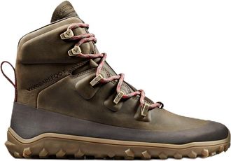 Vivobarefoot Tracker Leather AT Mens Barefoot Hiking Boots | Waterproof, Lightweight & Puncture Resistant | All Weather & Terrains | Wide Fit Grounding Shoes | Bra