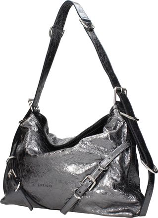 Givenchy Leather Shoulder Bag - Gray