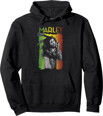 Bob Marley Offizielles Bob Marley Singing Foto Pullover Hoodie