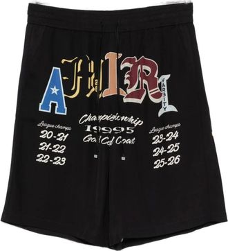 Amiri Homme, Shorts, Noir, Taille: XL Varsity Patch Short