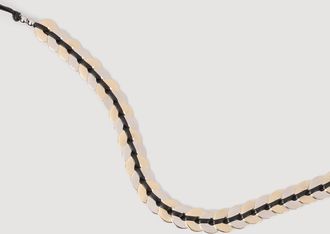 Sandro Ceinture bijou &agrave; lien en cuir