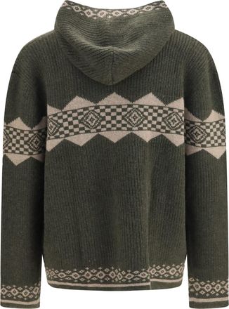 Baziszt Horin Cardigan - Green