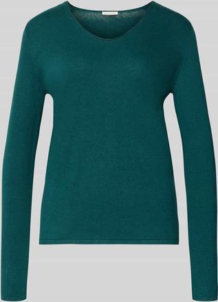 Tom Tailor Regular Fit Pullover aus Baumwoll-Viskose-Mix
