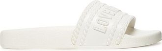 Love Moschino Pantoletten JA28342G0OI22100 Wei&szlig;