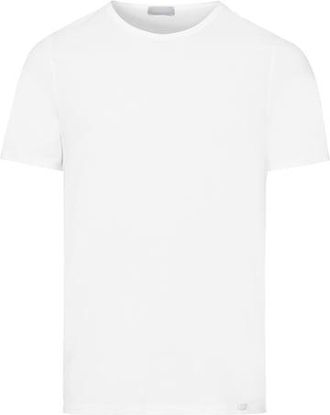 Hanro T-shirt col rond en coton stretch