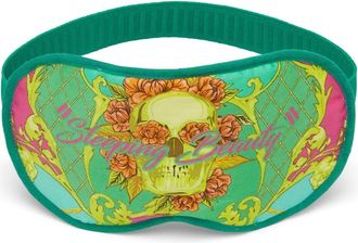 Philipp Plein Sleep Mask New Baroque - - Accessories - unisex - Gr&uuml;n - ONE SIZE