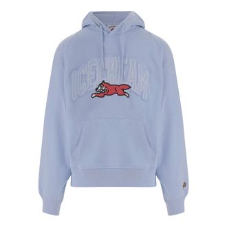 Icecream Icecream, Homme, Sweatshirts et sweats &agrave; capuche, Bleu, Taille: S Sweat &agrave; capuche en coton avec imprim&eacute; glace