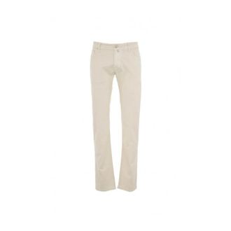 Dondup Slim-Fit Baumwollhose - - Trousers - Herren - Wei&szlig; - W34