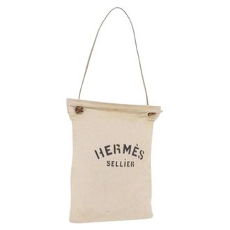 Herm&egrave;s Pre-owned Vintage Schultertasche - - Pre-owned - Damen - Beige - ONE SIZE