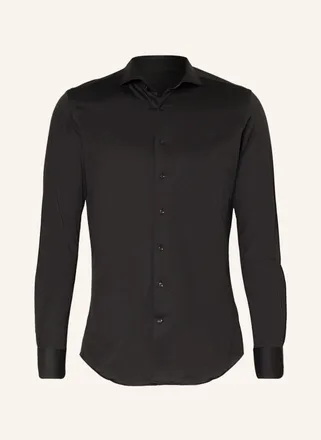 Profuomo Profuomo Hemd Slim Fit schwarz