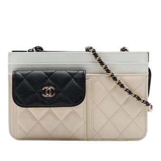 Chanel Pre-owned Wallet on Chain - - Pre-owned - Damen - Beige - ONE SIZE