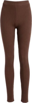 ADĀMO Andrea Adamo Femme, Pantalons, Brun, Taille: 40 FR Pantalon en maille c&ocirc;tel&eacute;e