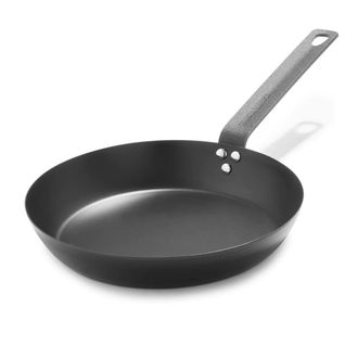 Merten & Storck Vorgewürzte Bratpfanne aus Karbonstahl 26 cm, Induktionsgeeignet, Für Herd, Grill und Ofen, Langlebig, Pfanne Induktionsgeeignet, Campingpfanne, Kochg