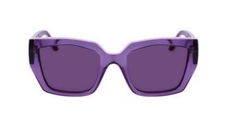 Karl Lagerfeld Unisex KL6143S Sunglasses, 662 Lavender, 53
