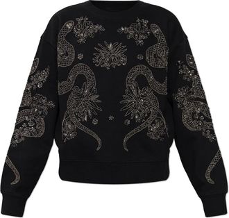 AllSaints Damen, Sweatshirts & Hoodies, Schwarzk, XSGr&ouml;&szlig;e