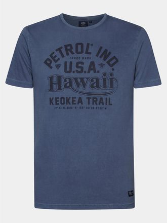 Petrol Industries T-Shirt M-1040-TSR606 Blau Regular Fit