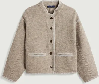 SOEUR VESTE OLYMPE BEIGE/GRIS