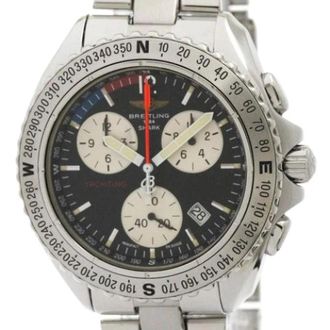 Breitling Pre-owned Shark A53606 Armbanduhr - - Pre-owned - Herren - Schwarzk - ONE SIZE