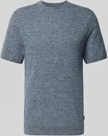 Jack & Jones Strickshirt mit Rundhalsausschnitt Modell RILEY