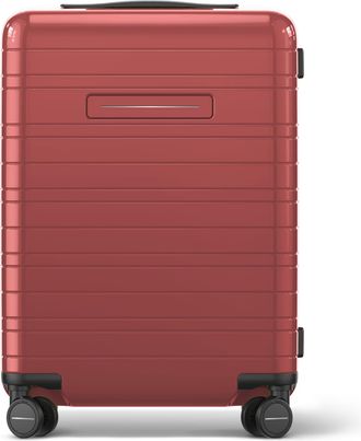Horizn Studios H5 Essential in Glossy True Red - Cabin Luggage - 55x40x20cm - 2.9kg - Lifetime Warranty