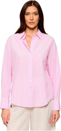 MC2 Saint Barth Femme, Blouses et Chemises, Rose, Taille: 38 FR Cristal Long Sleeve Shirt