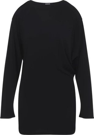 Jacquemus Femme, Blouses et Chemises, Noir, Taille: 40 FR The Mistral Mini Dress