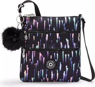Kipling KIPLING Keiko, Sac &agrave; bandouli&egrave;re Femme, Ciel feu dartifice, 8.25L x 9H x 0.75D